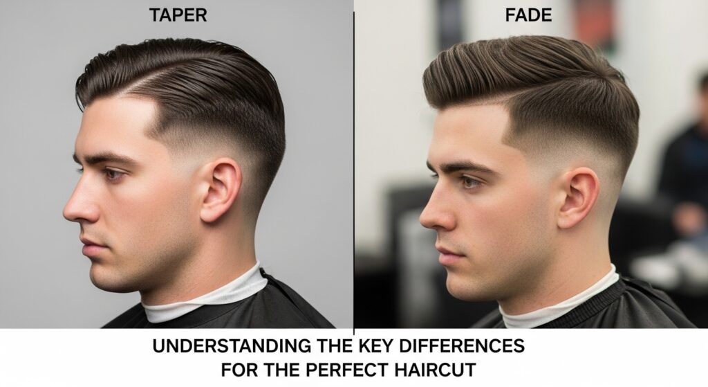 Taper vs Fade: Understanding the Key Differences for the Perfect ...
